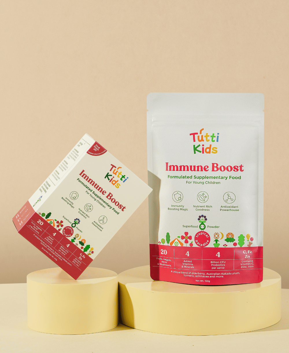 Tutti Kids Immune Boost Pouch – Mr Vitamins