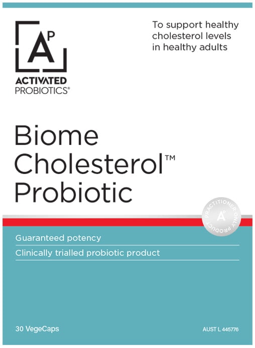 Biome Cholesterol Probiotic | Activated Probiotics Cholesterol 30 ...