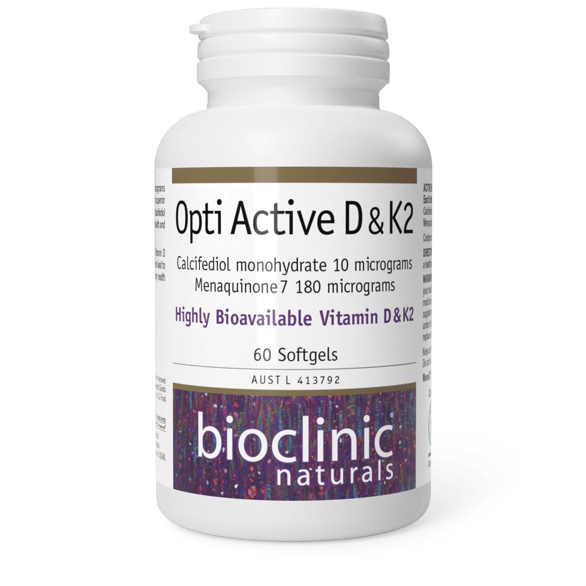BioClinic Naturals Opti Active D and K2 – Mr Vitamins