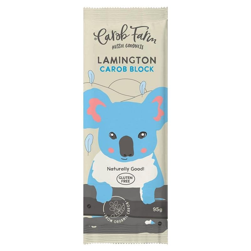 Carob Farm Block Lamington – Mr Vitamins