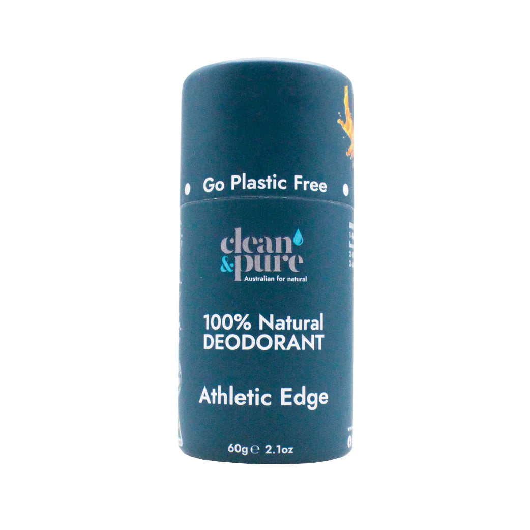 Clean and Pure Athletic Edge Natural Deodorant – Mr Vitamins