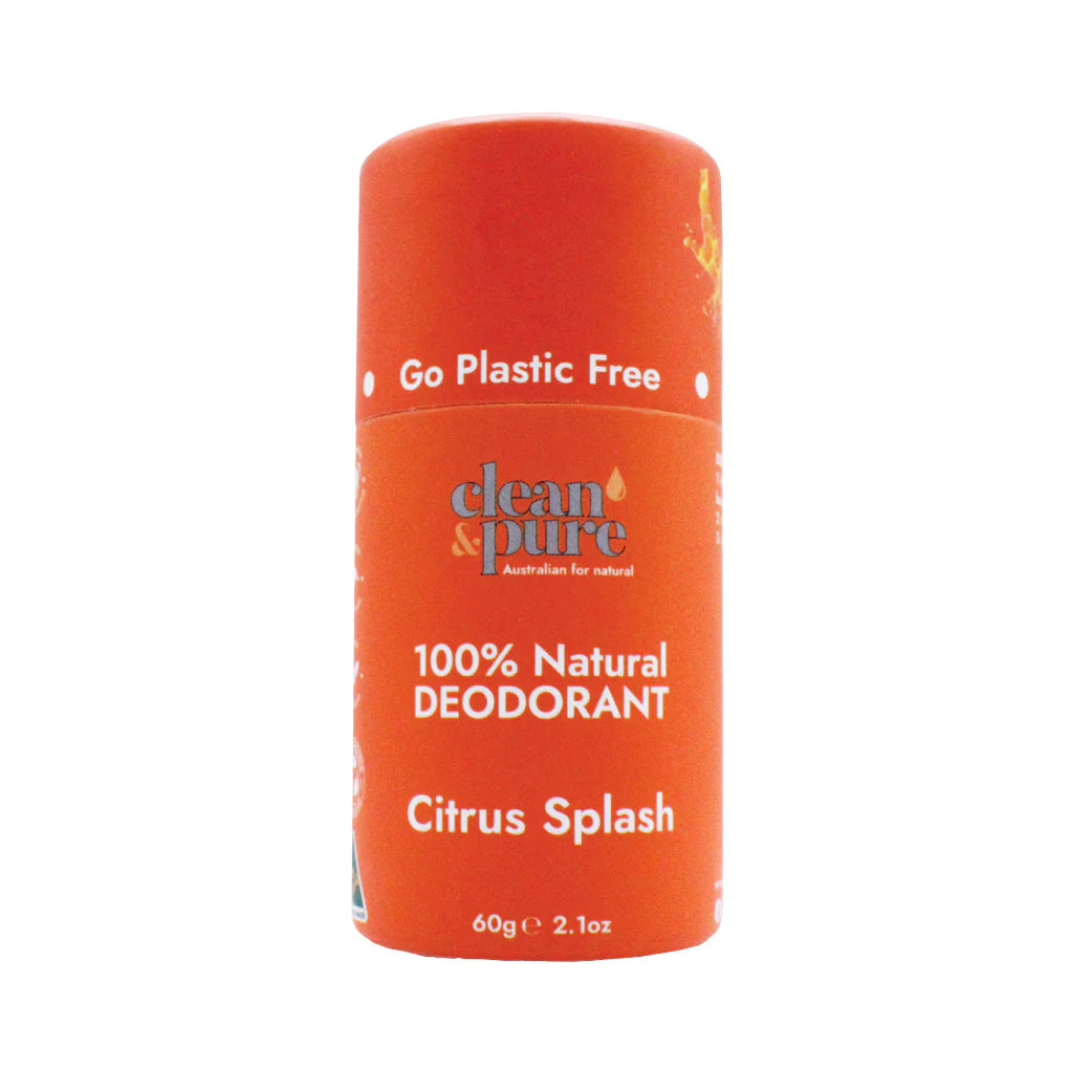 Clean and Pure Citrus Splash Natural Deodorant – Mr Vitamins