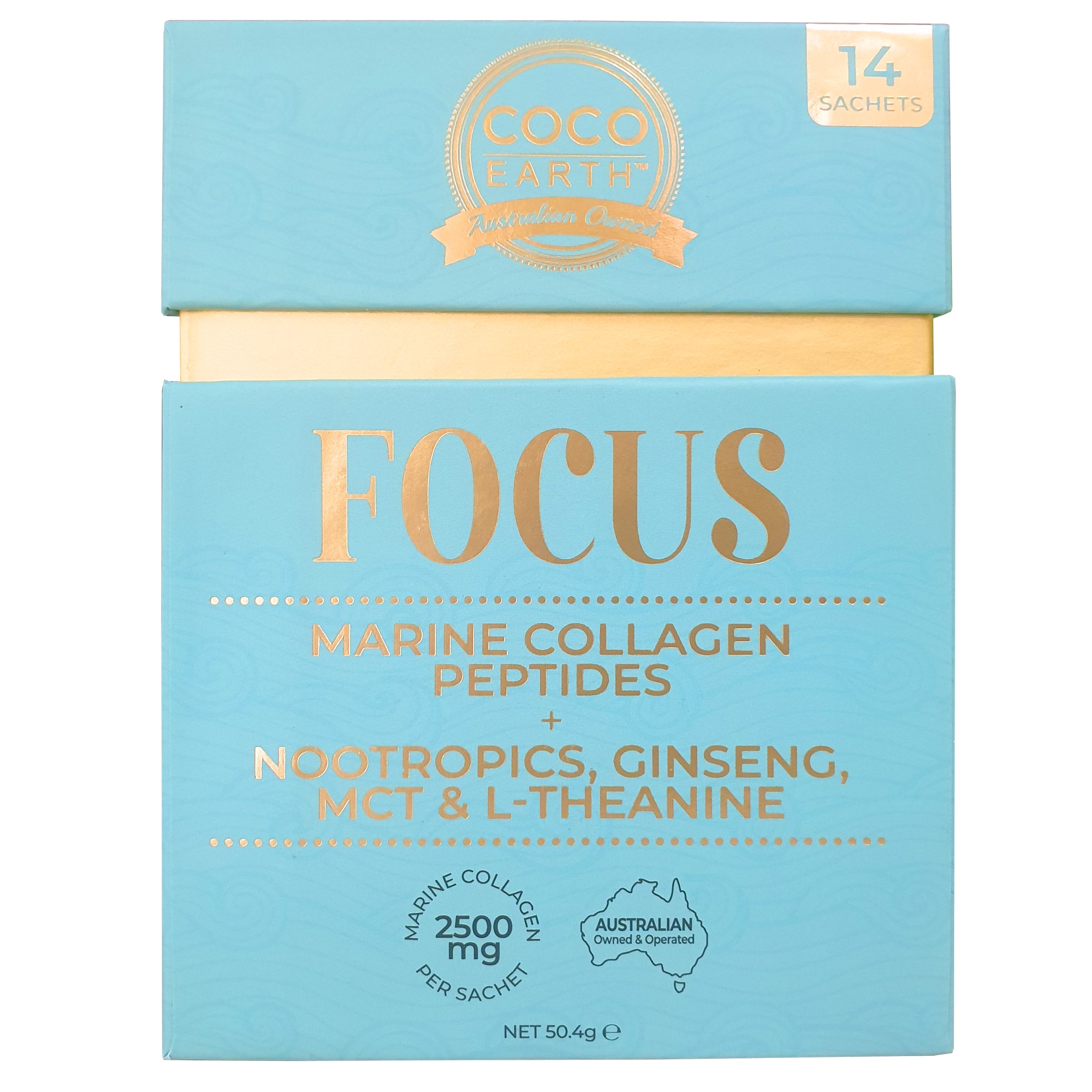 Coco Earth Marine Collagen + Focus Sachet – Mr Vitamins