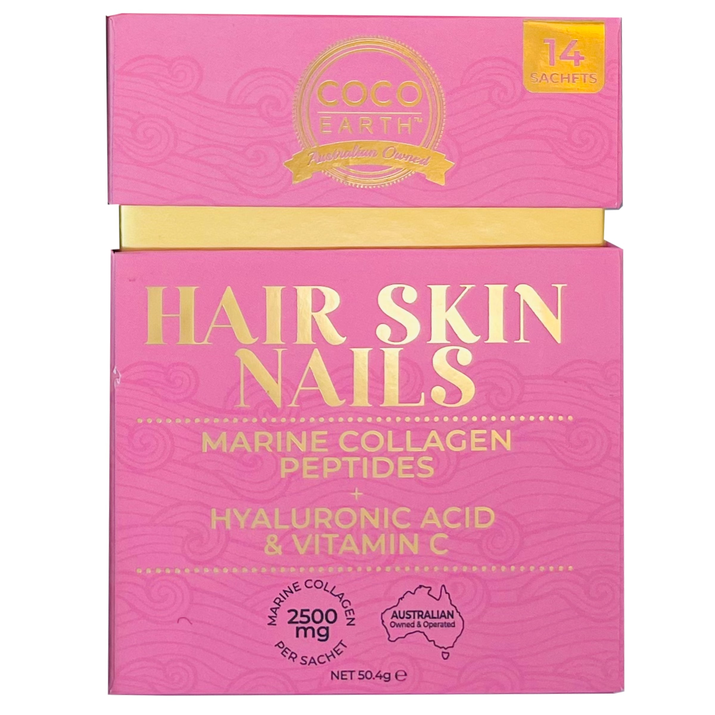 Coco Earth Marine Collagen + Hair Skin Nails Sachet – Mr Vitamins