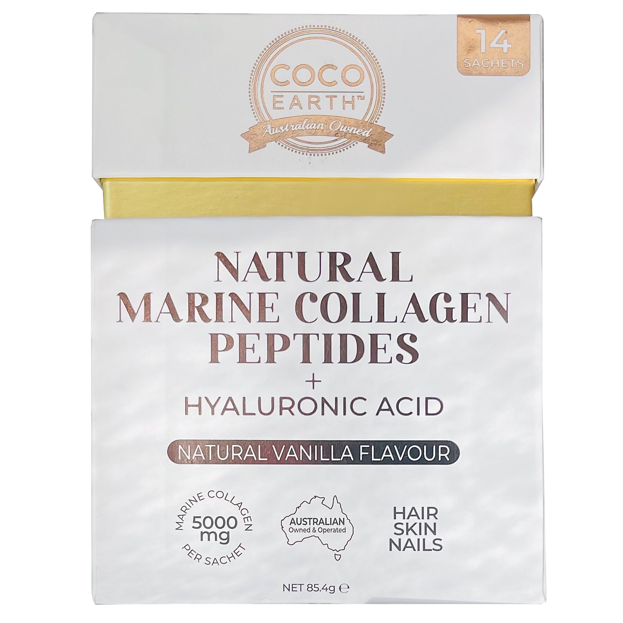 Coco Earth Marine Collagen Vanilla Sachet – Mr Vitamins