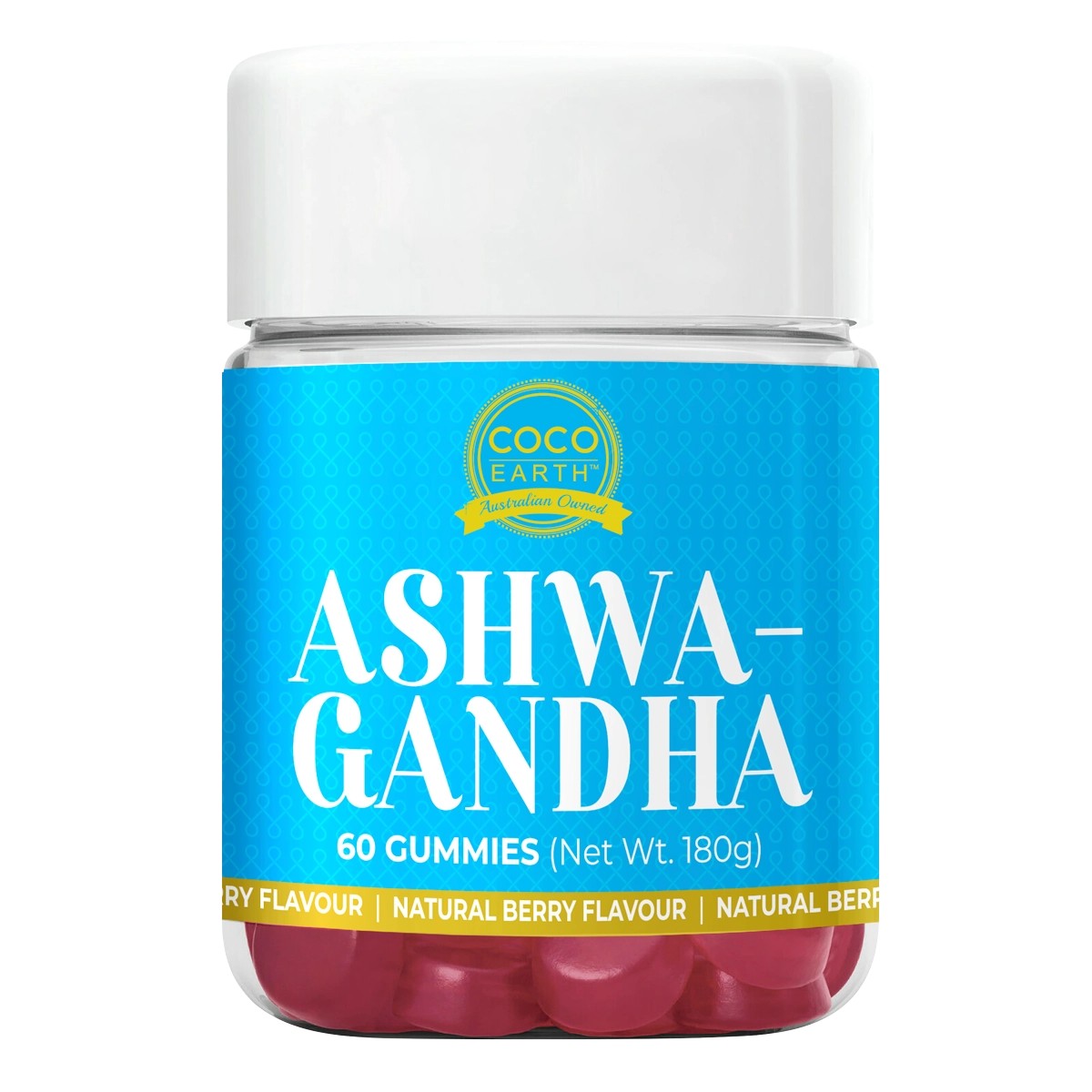 Ashwagandha Gummies | Coco Earth 60 Gummies – Mr Vitamins