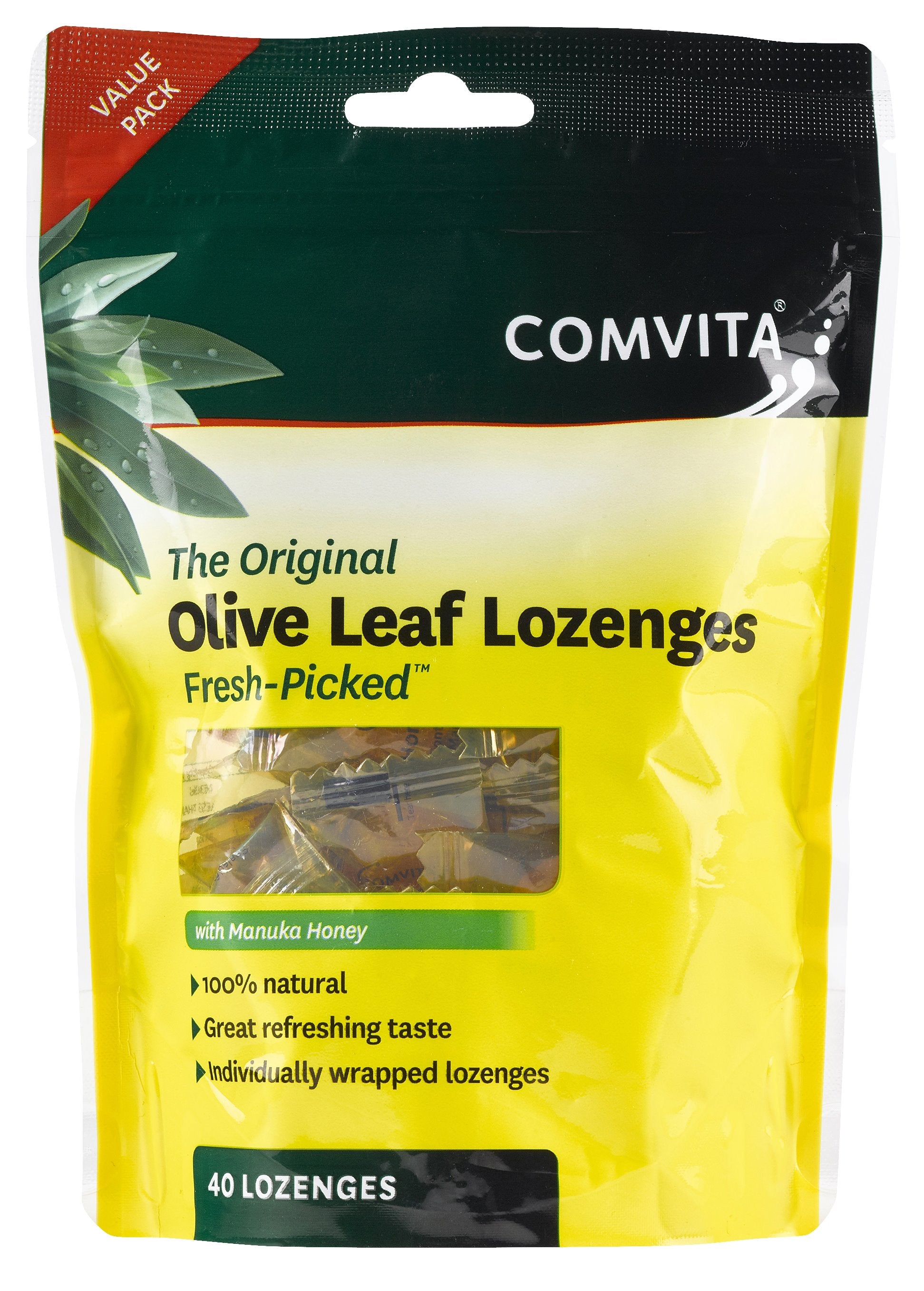 Comvita Olive Leaf Extract Lozenges – Mr Vitamins