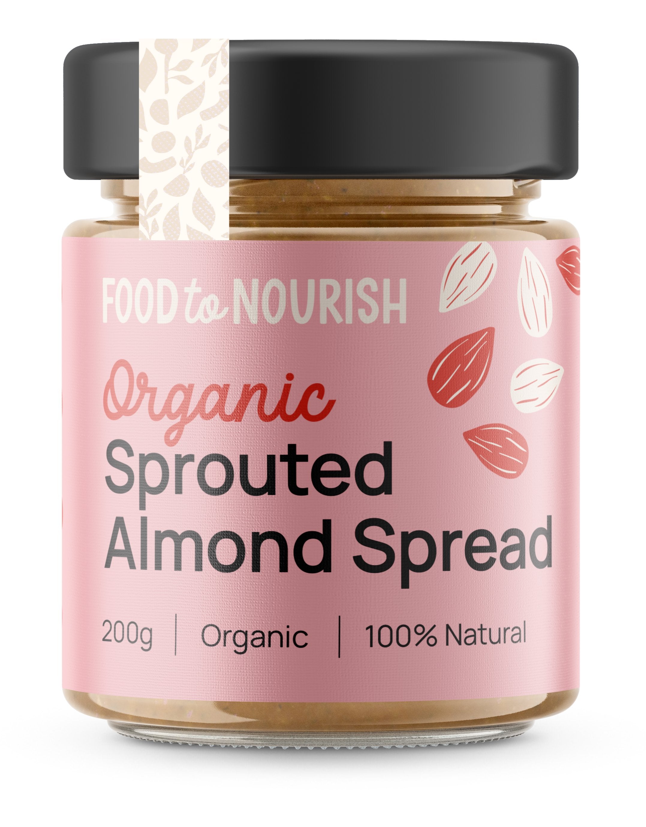 Food To Nourish Sprouted Almond Spread – Mr Vitamins