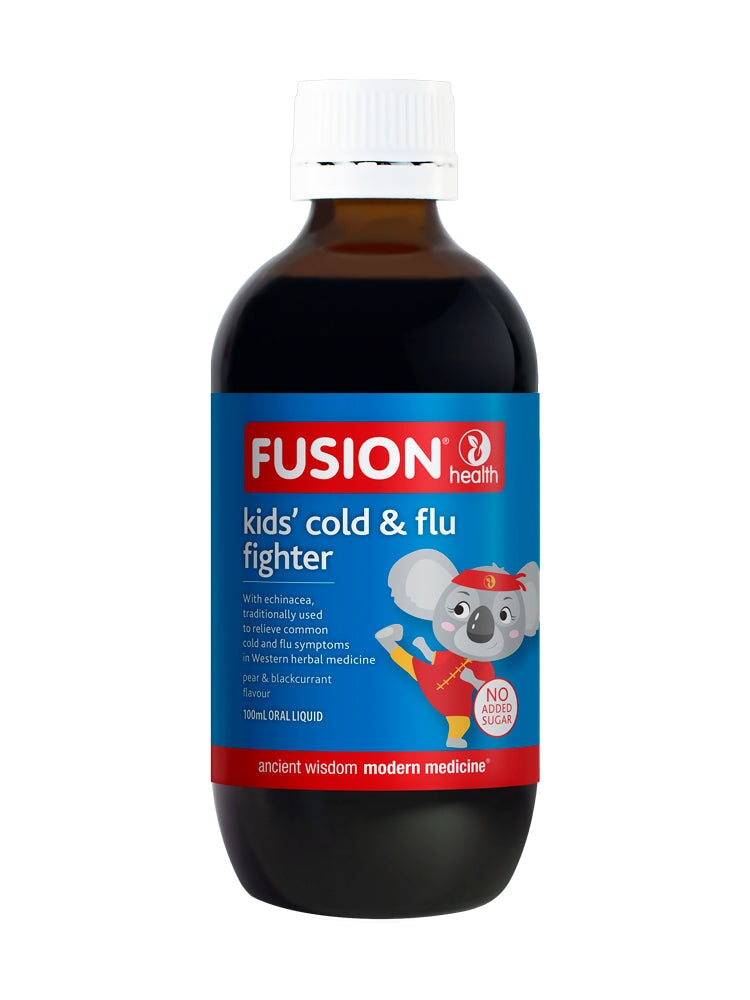 Fusion Health Kids Cold & Flu Fighter Liquid – Mr Vitamins