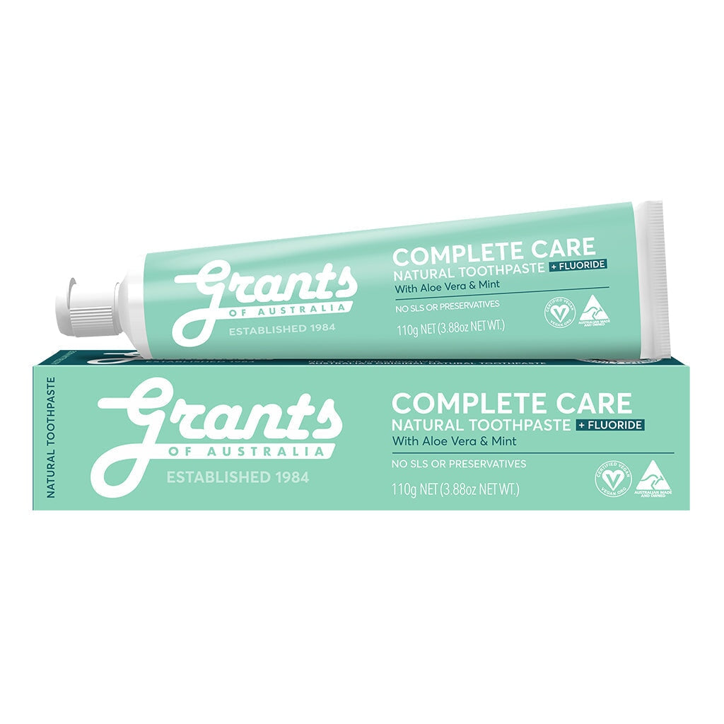 Grants Complete Care with Fluoride Natural Toothpaste – Mr Vitamins
