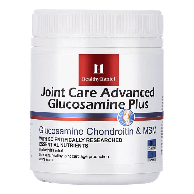 Joint Care Advanced Glucosamine Plus 180T by Healthy Haniel – Mr Vitamins