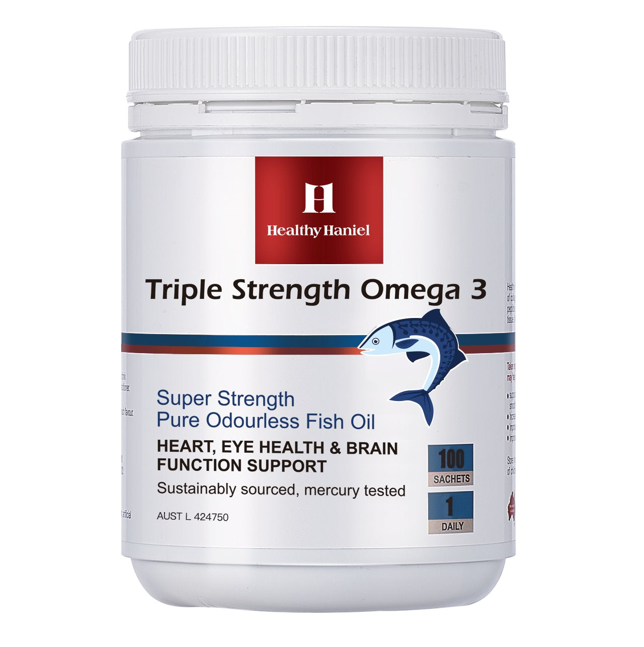 Healthy Haniel Pure Odourless Triple Strength Fish Oil – Mr Vitamins