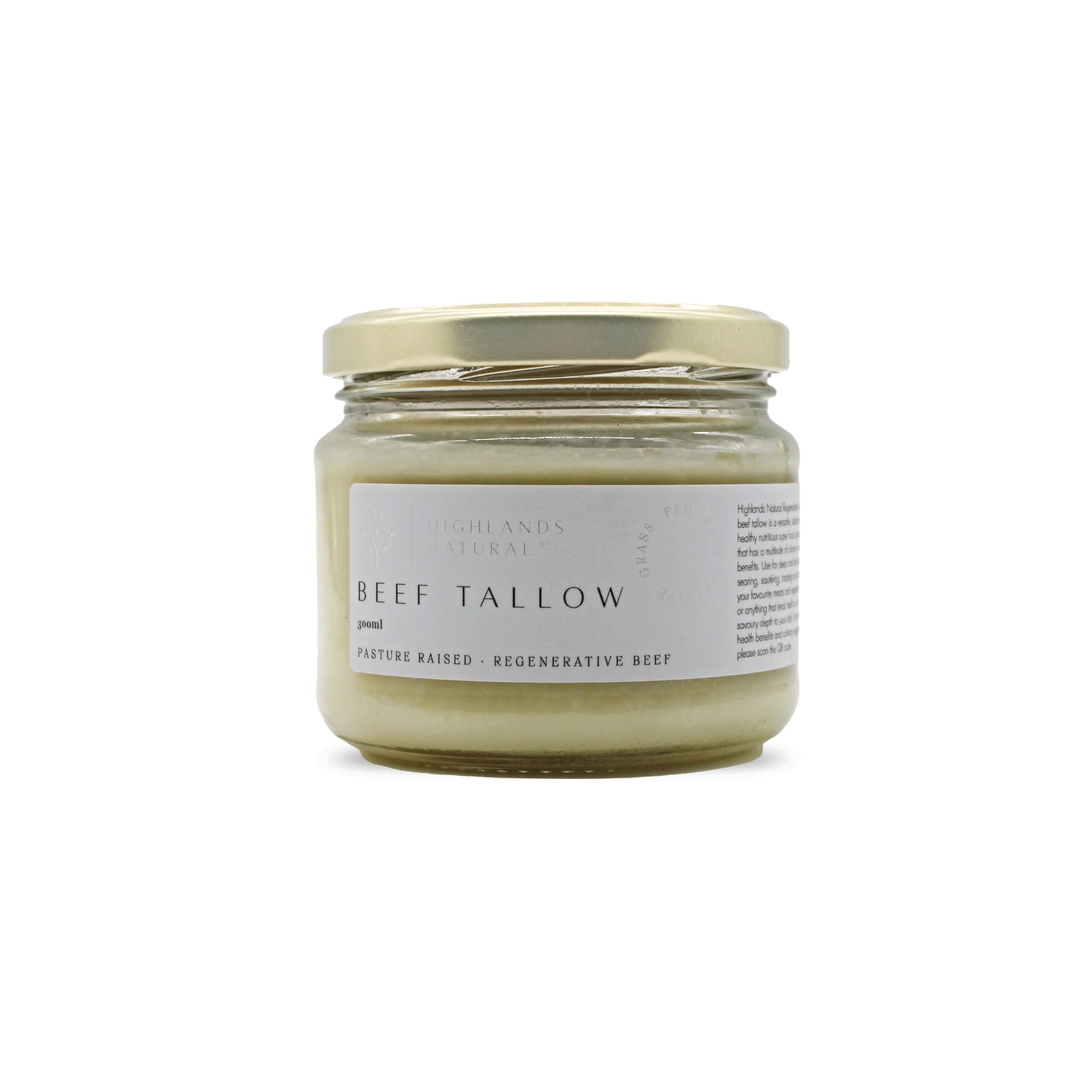 Highlands Natural Grass Fed Beef Tallow Beef Tallow – Mr Vitamins