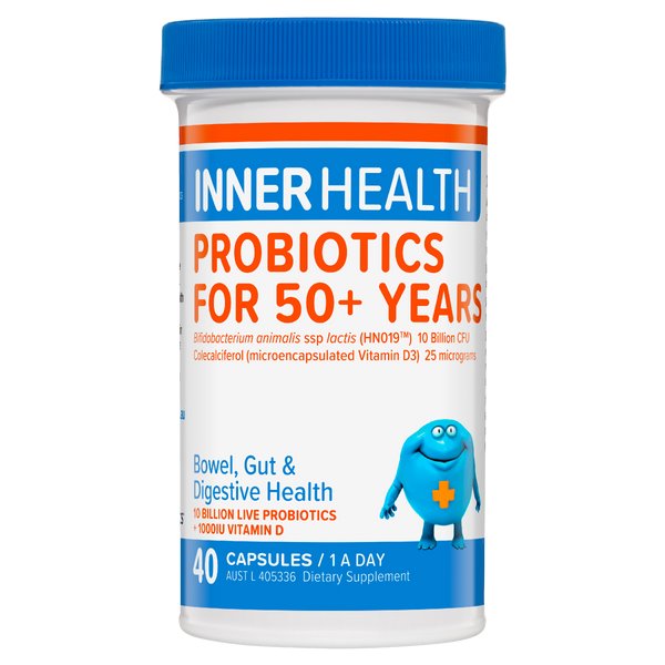 Inner Health Probiotics for 50+ Years – Mr Vitamins