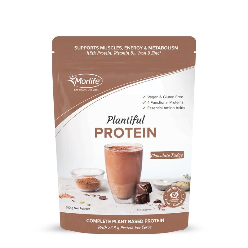 Plantiful Fudge Protein Powder | Morelife | 500g – Mr Vitamins