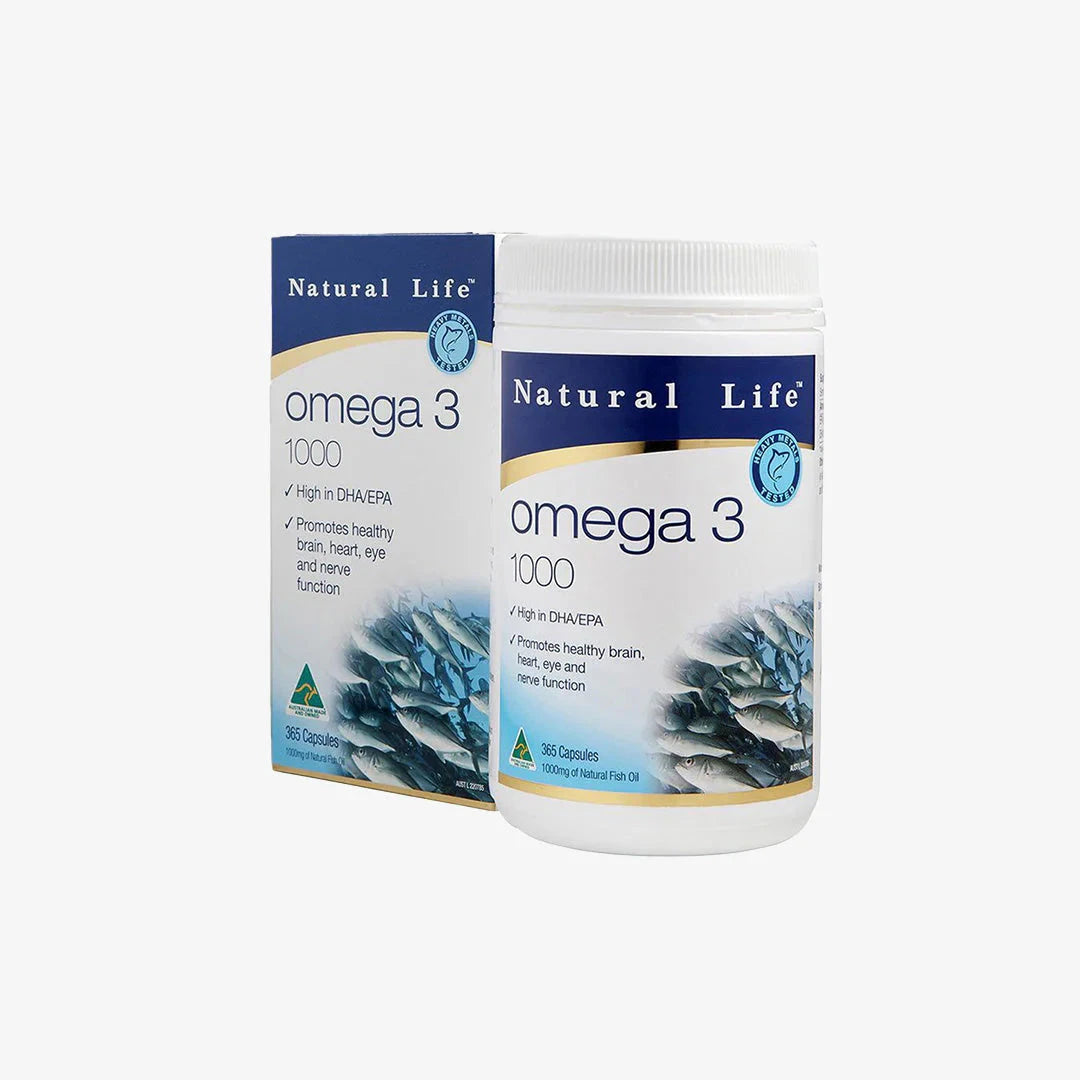 Natural Life Omega 3 1000mg – Mr Vitamins