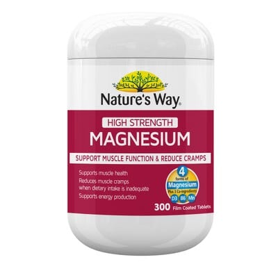 Natures Way High Strength Magnesium – Mr Vitamins