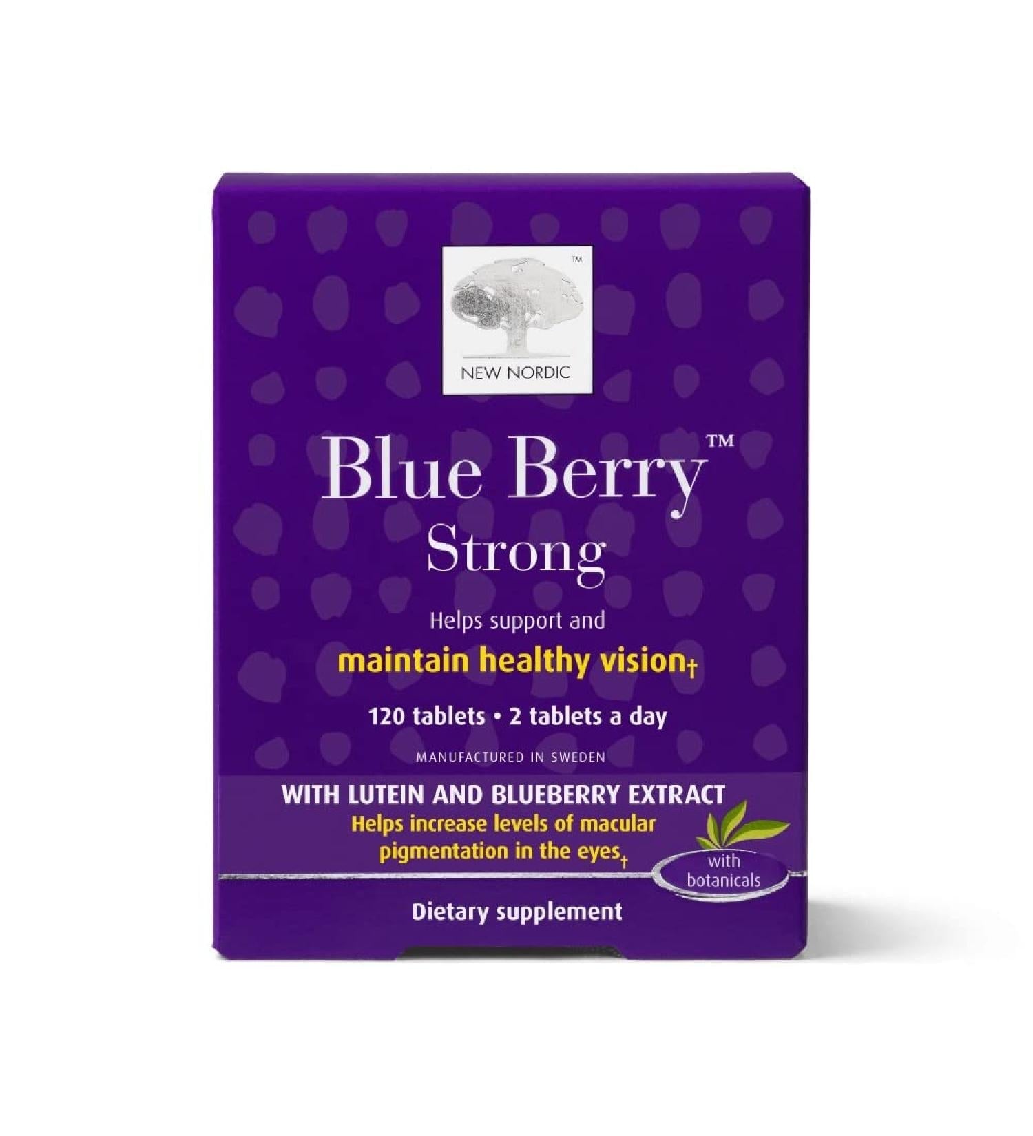 New Nordic Blueberry Eyebright 120 Tablets – Mr Vitamins