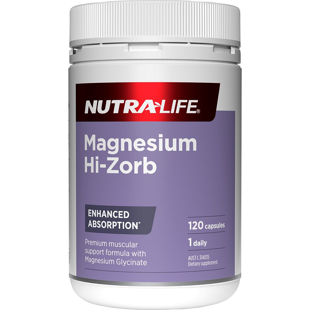NutraLife | Magnesium Hi-Zorb 120 Capsules – Mr Vitamins