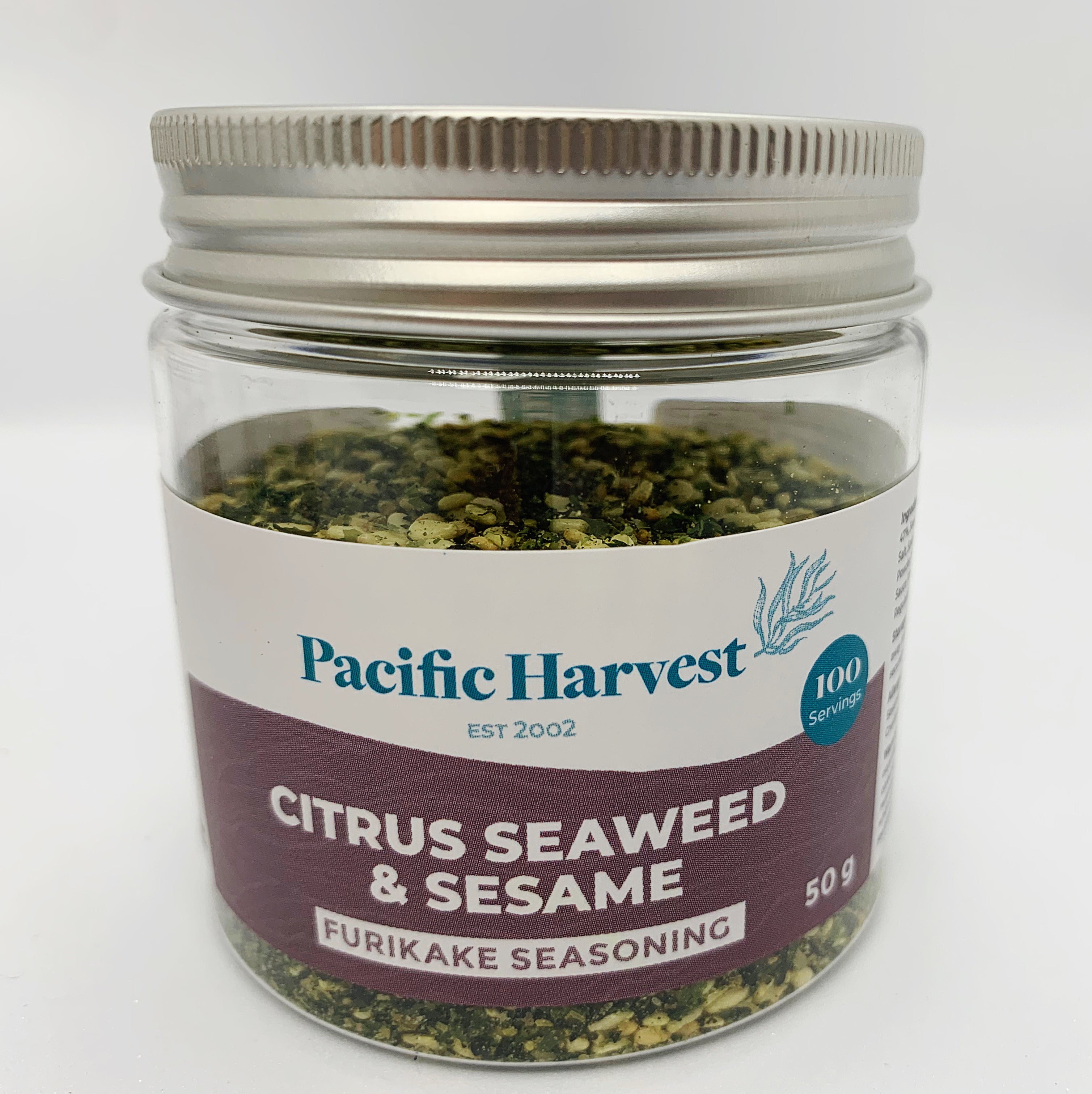 Pacific Harvest Citrus Seaweed and Sesame Seasoning 50g – Mr Vitamins