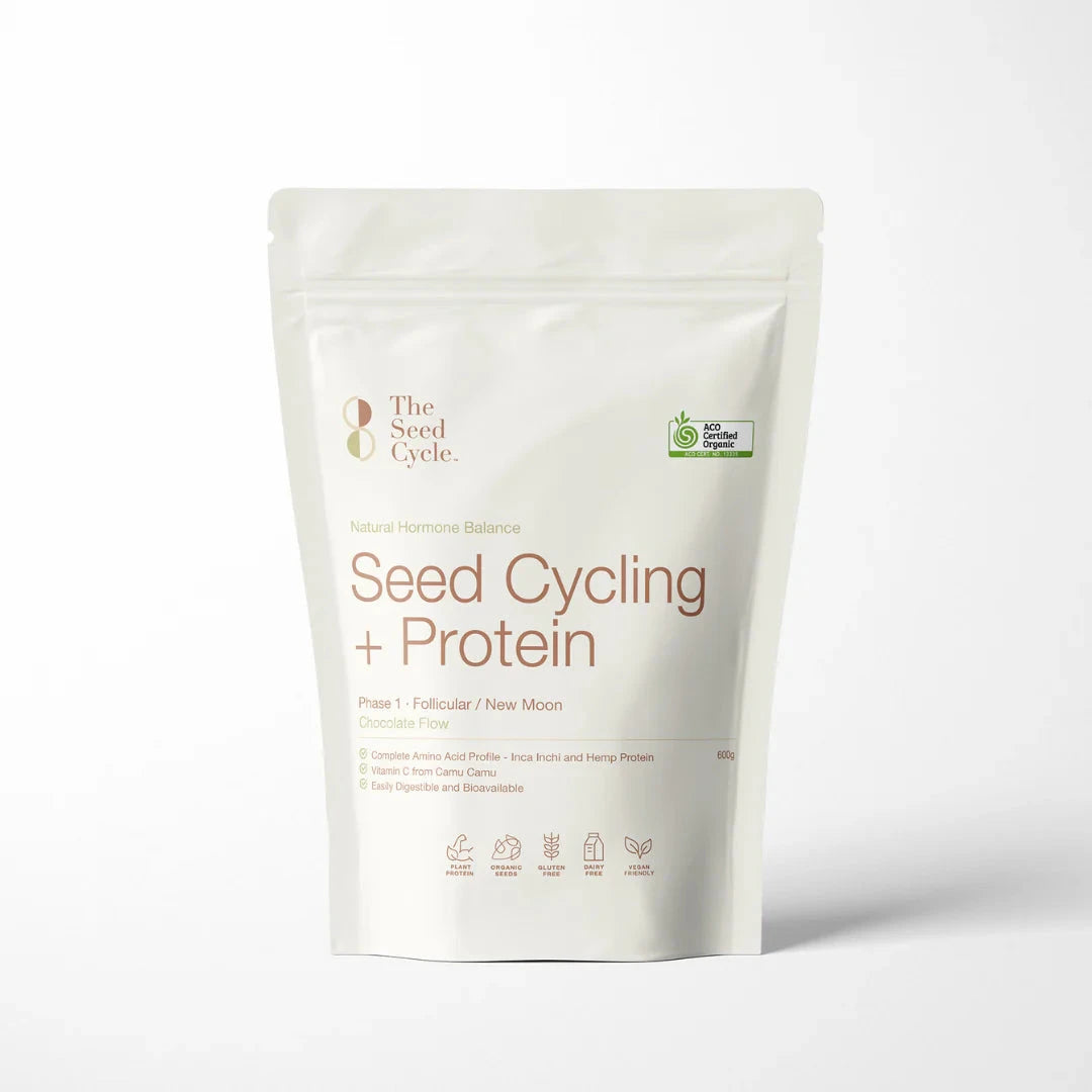 Seed Cycling + Protein Phase 1 Chocolate Flow – Mr Vitamins