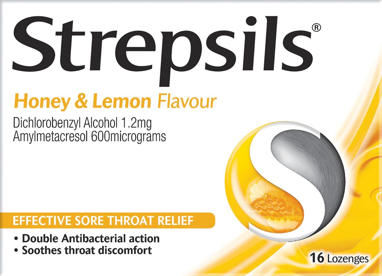 Strepsils Honey & Lemon Lozenges – Mr Vitamins