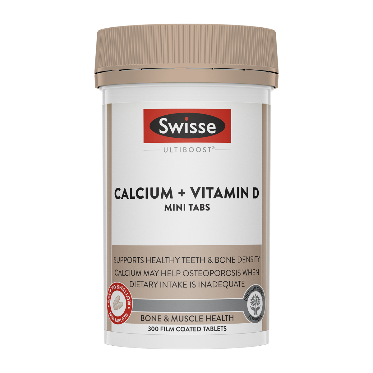 Swisse Calcium + Vitamin D Mini – Mr Vitamins