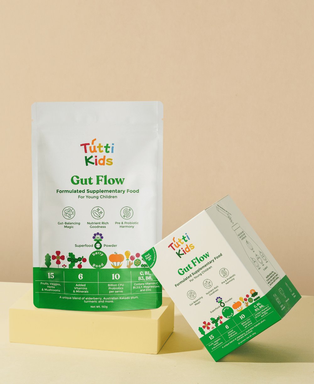 Tutti Kids Gut Flow Pouch – Mr Vitamins