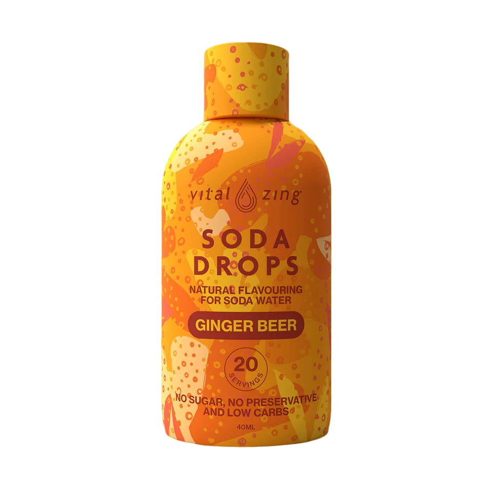 Vital Zing Soda Drops Ginger Beer – Mr Vitamins