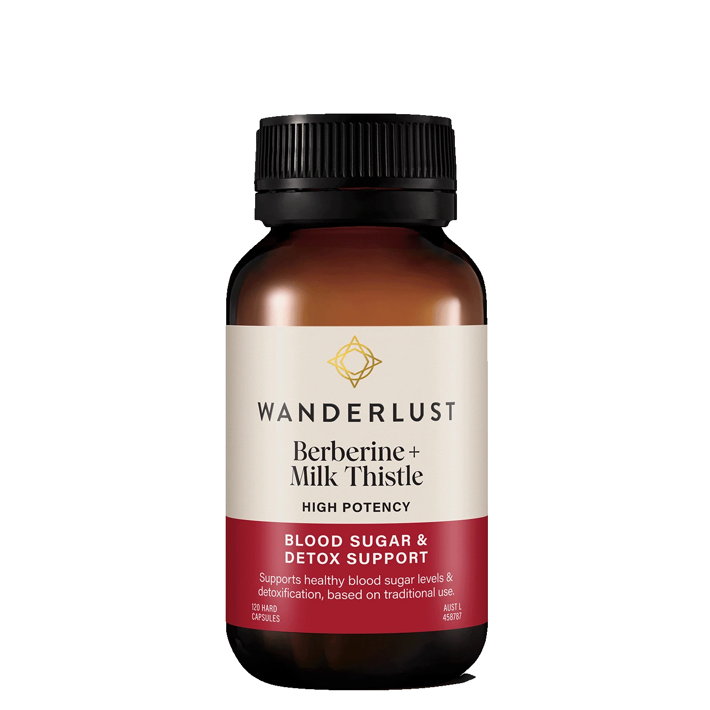 Wanderlust Berberine + Milk Thistle 120 Capsules – Mr Vitamins