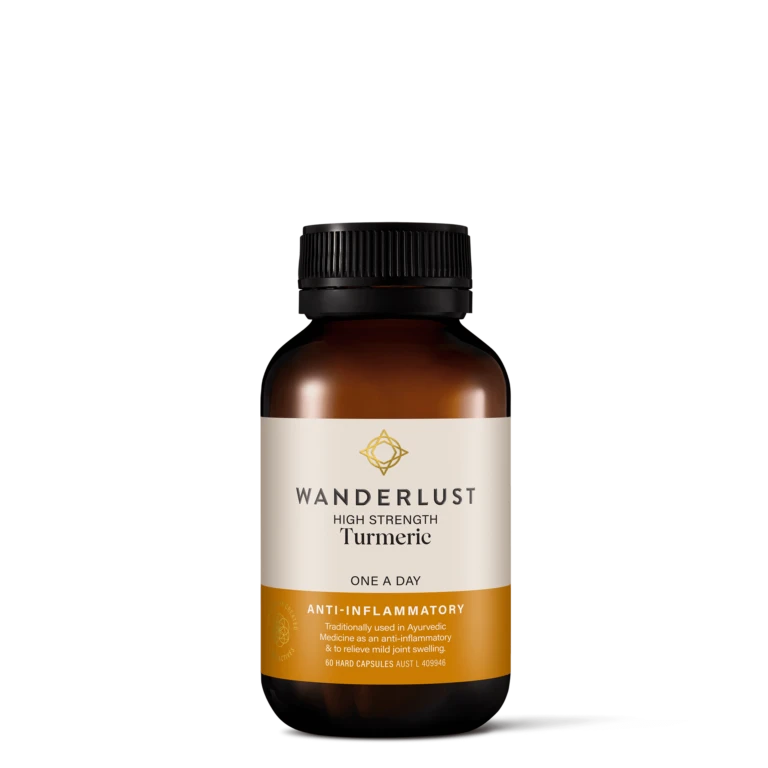 Wanderlust Turmeric High Strength 60 Capsules – Mr Vitamins