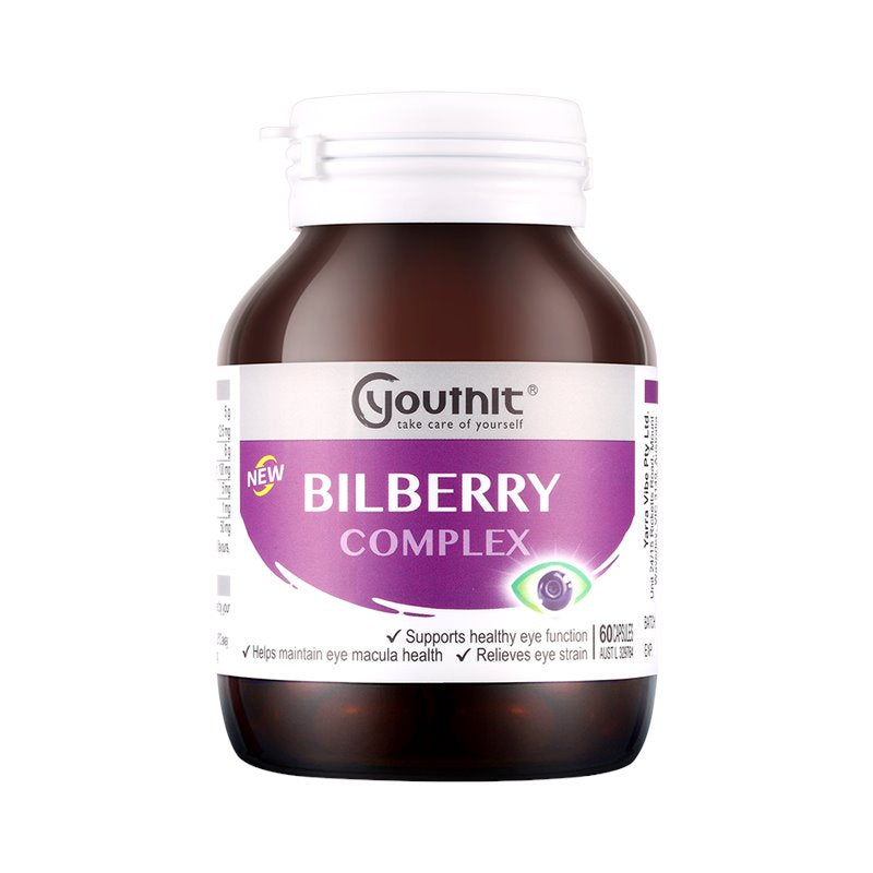 Youthit Bilberry Complex Eye Health 60 Capsules – Mr Vitamins