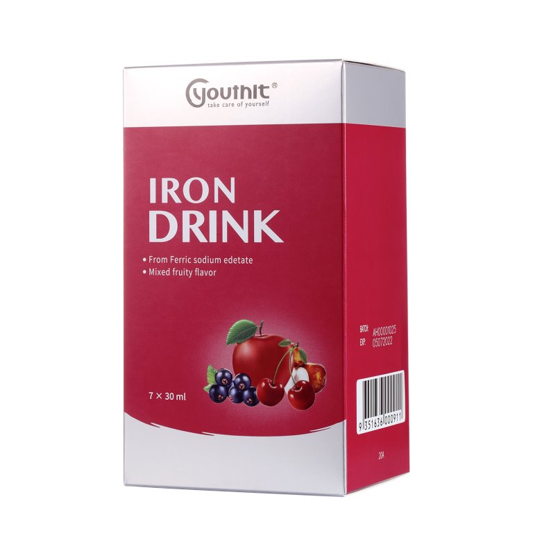 YouthIt IRON DRINK 7 Sachets – Mr Vitamins