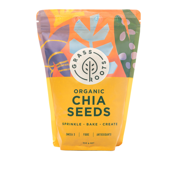 GRASS ROOTS Organic Chia Seeds – Mr Vitamins