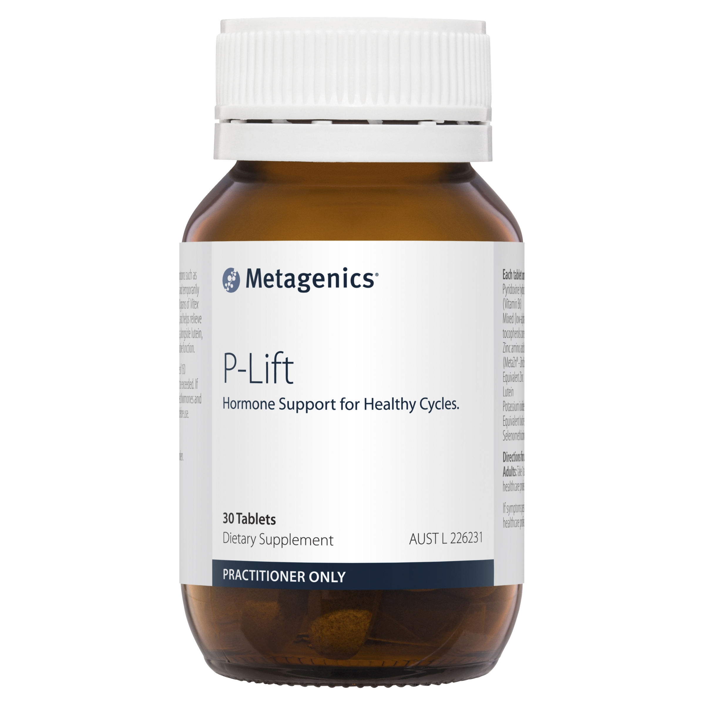 Metagenics P-Lift 30 Tablets – Mr Vitamins