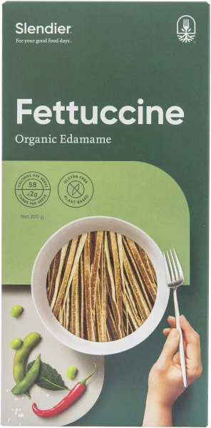 Organic Edamame Bean Fettuccine by Slendier – Mr Vitamins
