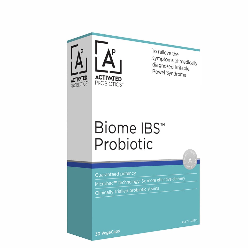 Biome IBS Probiotics | Activated Probiotics 30 Capsules – Mr Vitamins