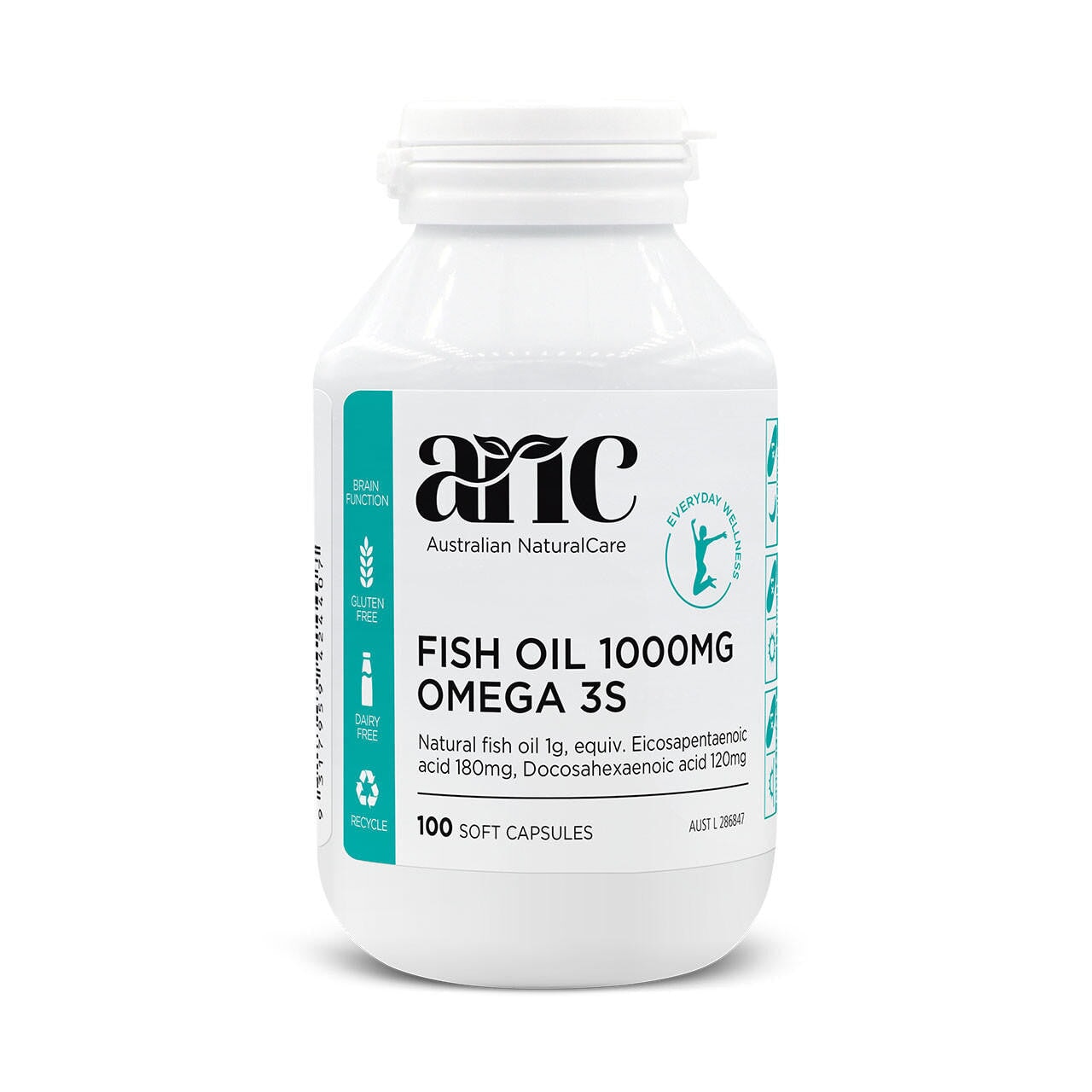 Australian Natural Care Fish Oil 1000mg 100 Caps – Mr Vitamins