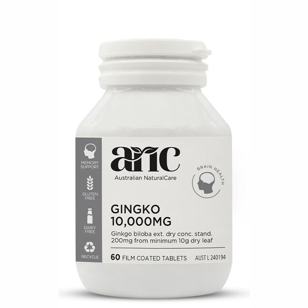 Australian Natural Care Ginkgo 10000Mg – Mr Vitamins