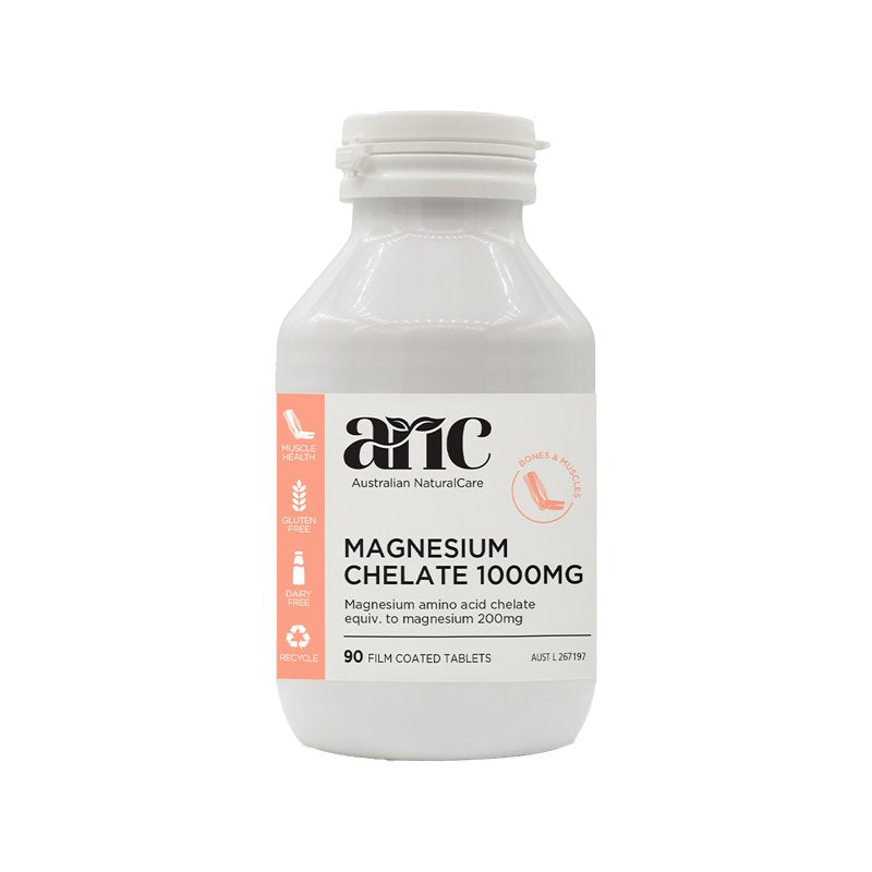 Australian Natural Care Magnesium Chelate 1000mg 90 Tablets – Mr Vitamins