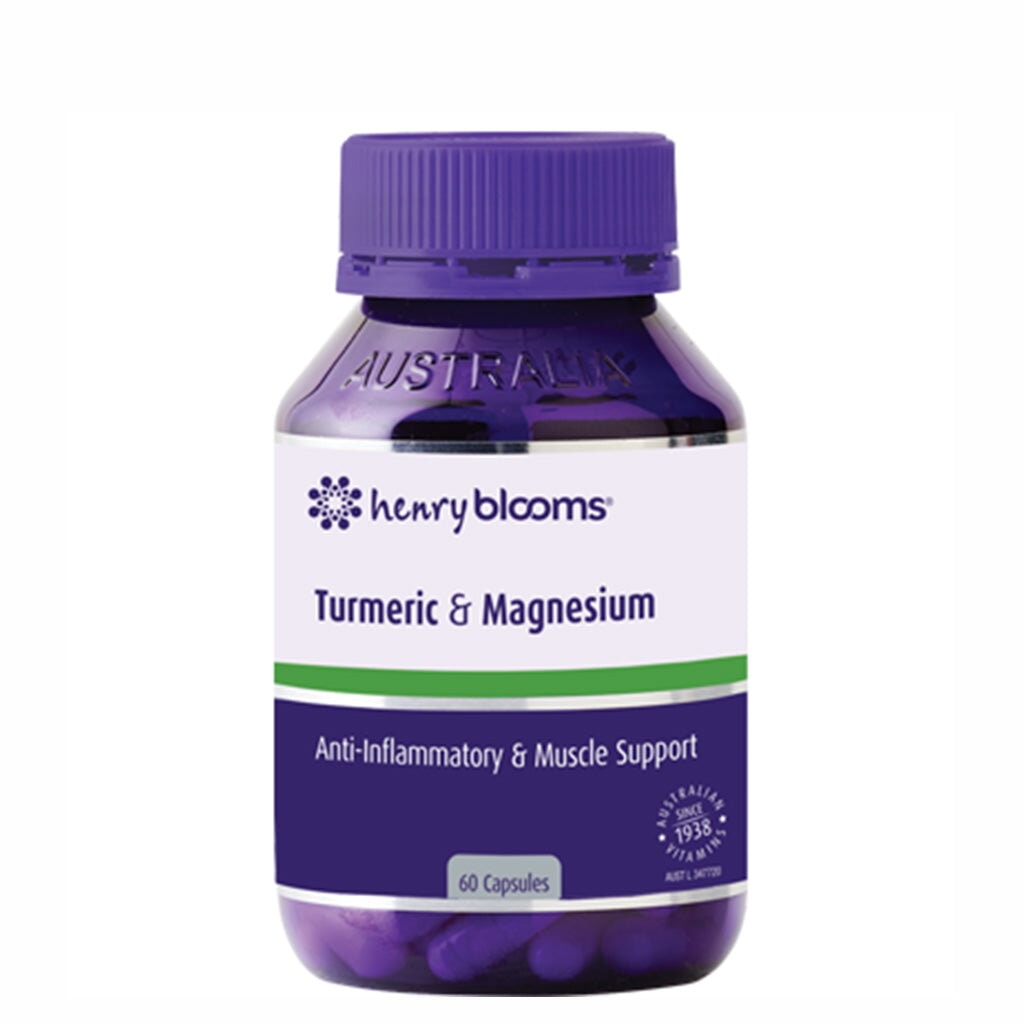 Henry Blooms Turmeric And Magnesium – Mr Vitamins