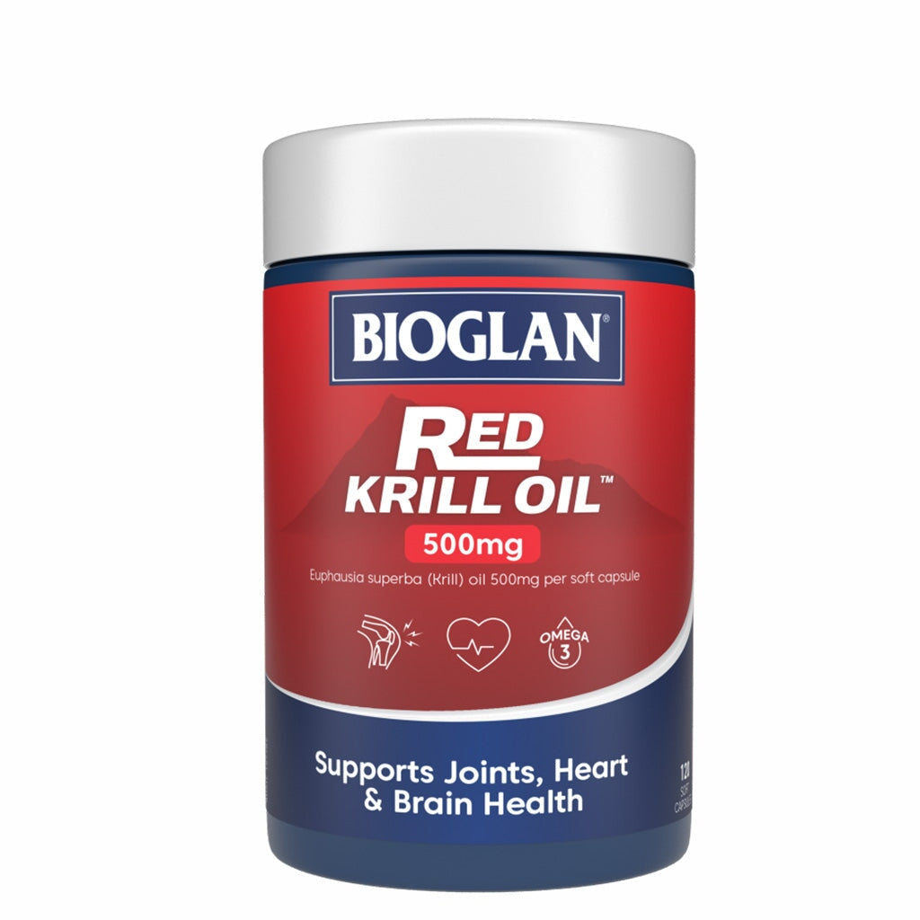 Bioglan Red Krill Oil Triple Action 500Mg – Mr Vitamins