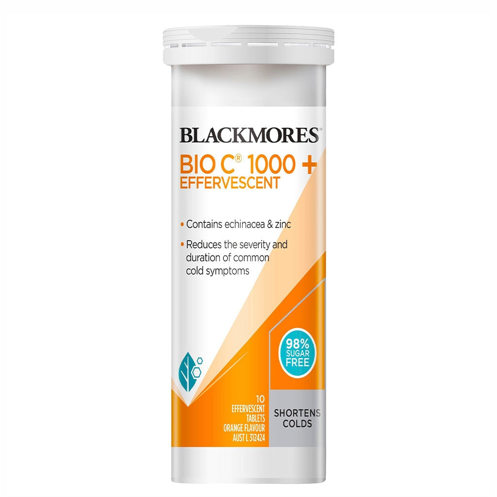 Blackmores | Vitamin Bio C Effervescent | Echinacea & Zinc – Mr Vitamins