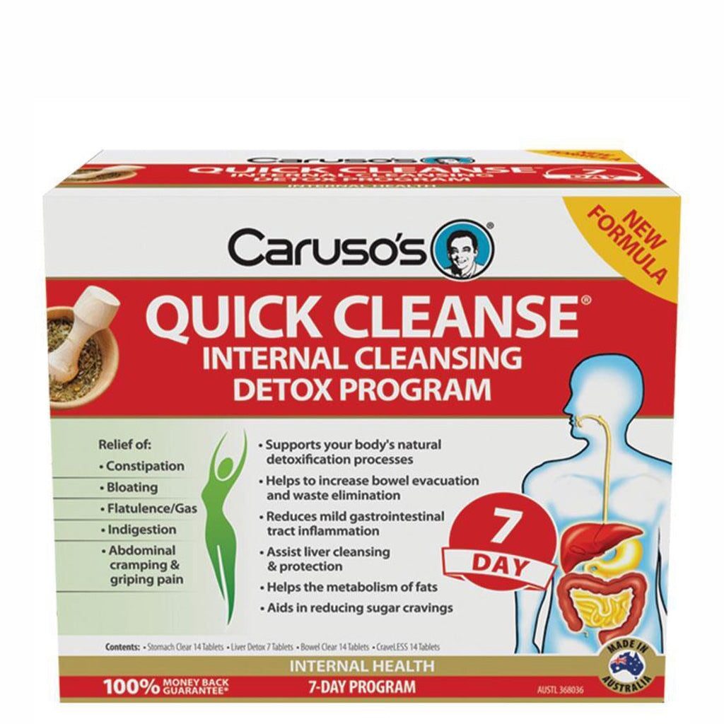 Carusos | Quick Cleanse Detox Program 1pk – Mr Vitamins
