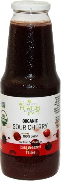 Complete Health Products Sour Cherry 100% Juice Organic – Mr Vitamins