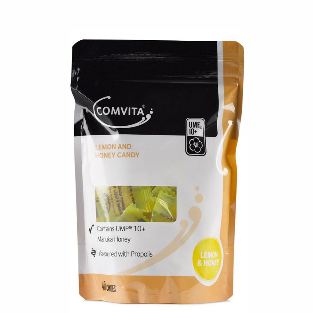 Comvita Umf 10+ Manuka Honey Candy With Propolis (Lemon & Honey) – Mr ...