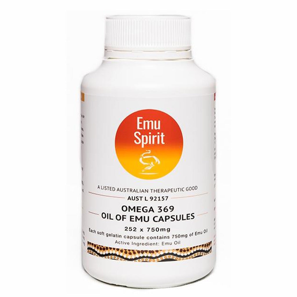 Emu Spirit Omega 3,6,9 750Mg – Mr Vitamins