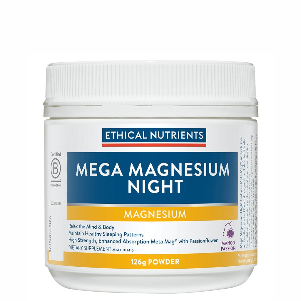 Ethical Nutrients Mega Magnesium Night Powder – Mr Vitamins