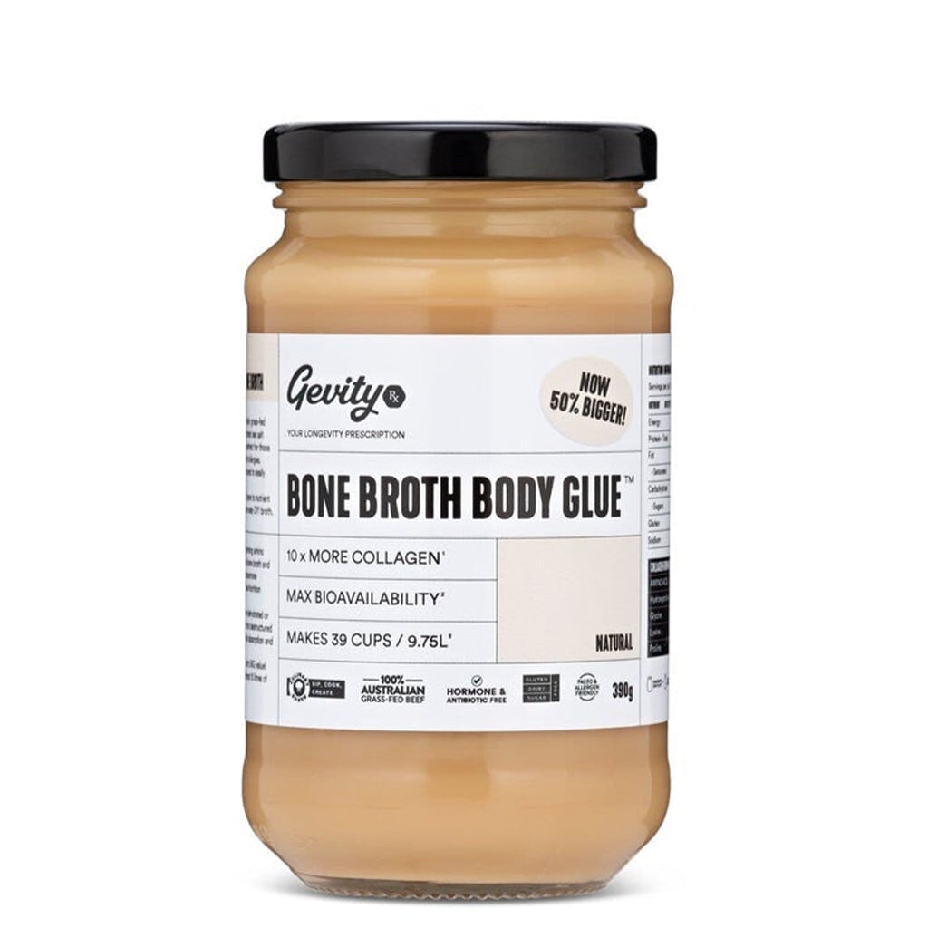 Bone Broth Body Glue Natural 390g by Gevity RX – Mr Vitamins