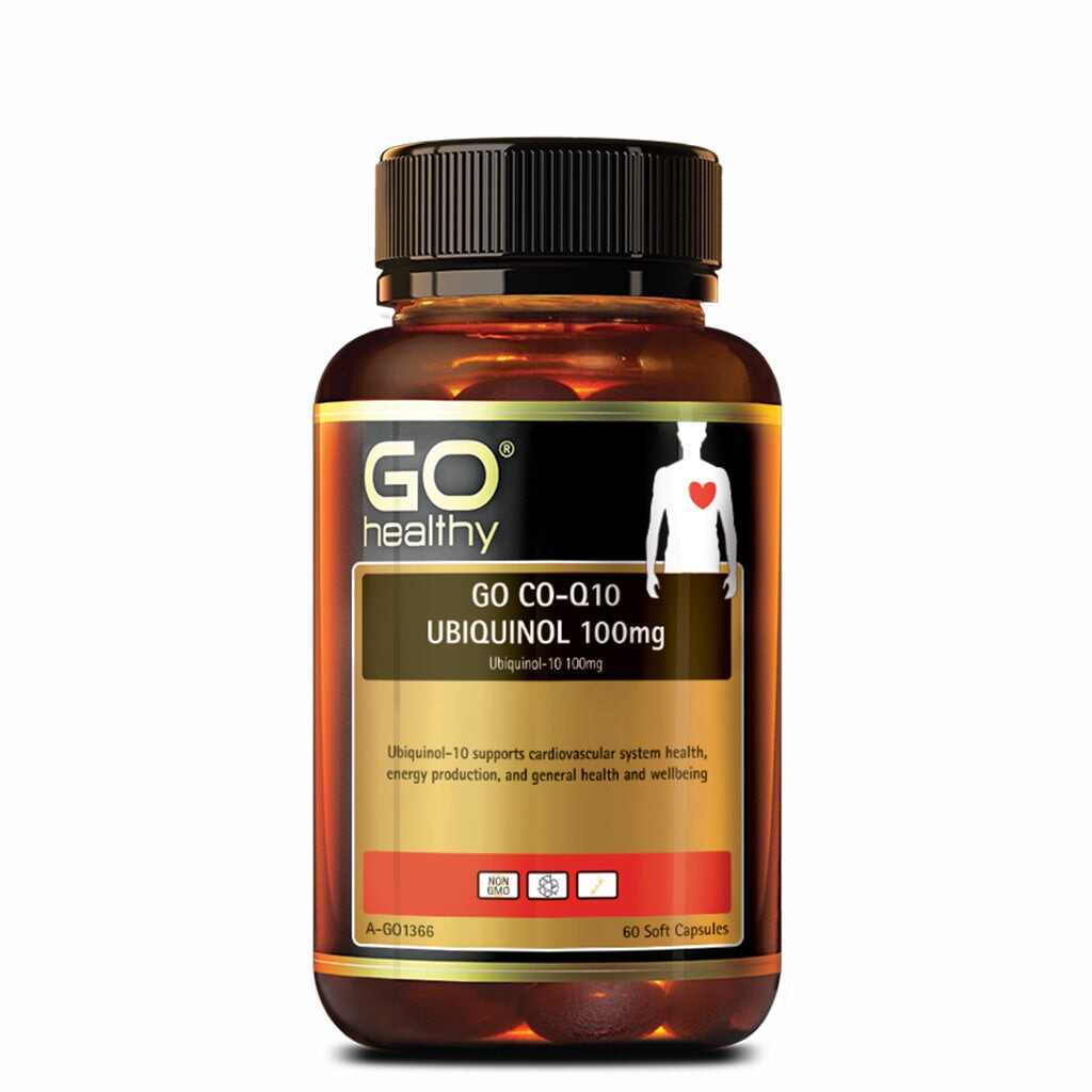 Go Healthy Coq10 Ubiquinol 100Mg – Mr Vitamins